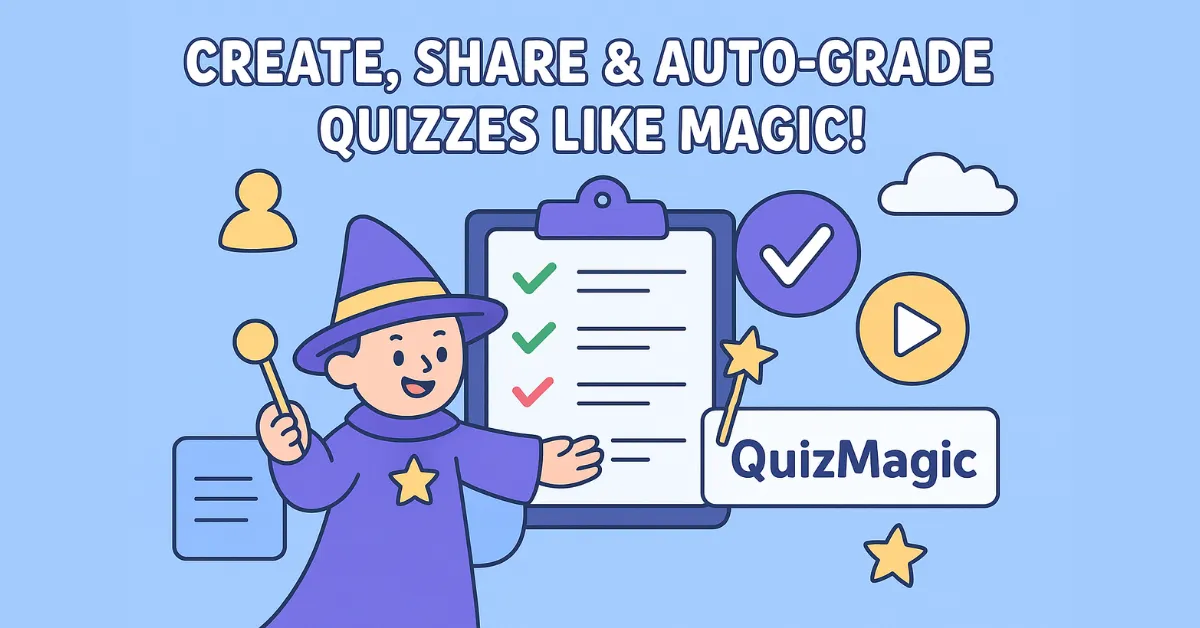 AI Quiz Generator — Free, PDF to Quiz & Auto-Grade | QuizMagic